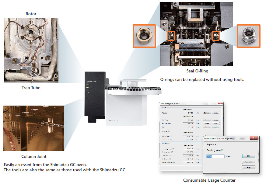 Simple Operations and Ease of Maintenance GC | SHIMADZU EUROPA